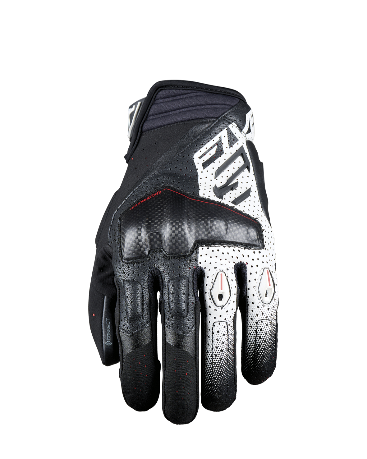 Five RSC EVO Black White Gloves